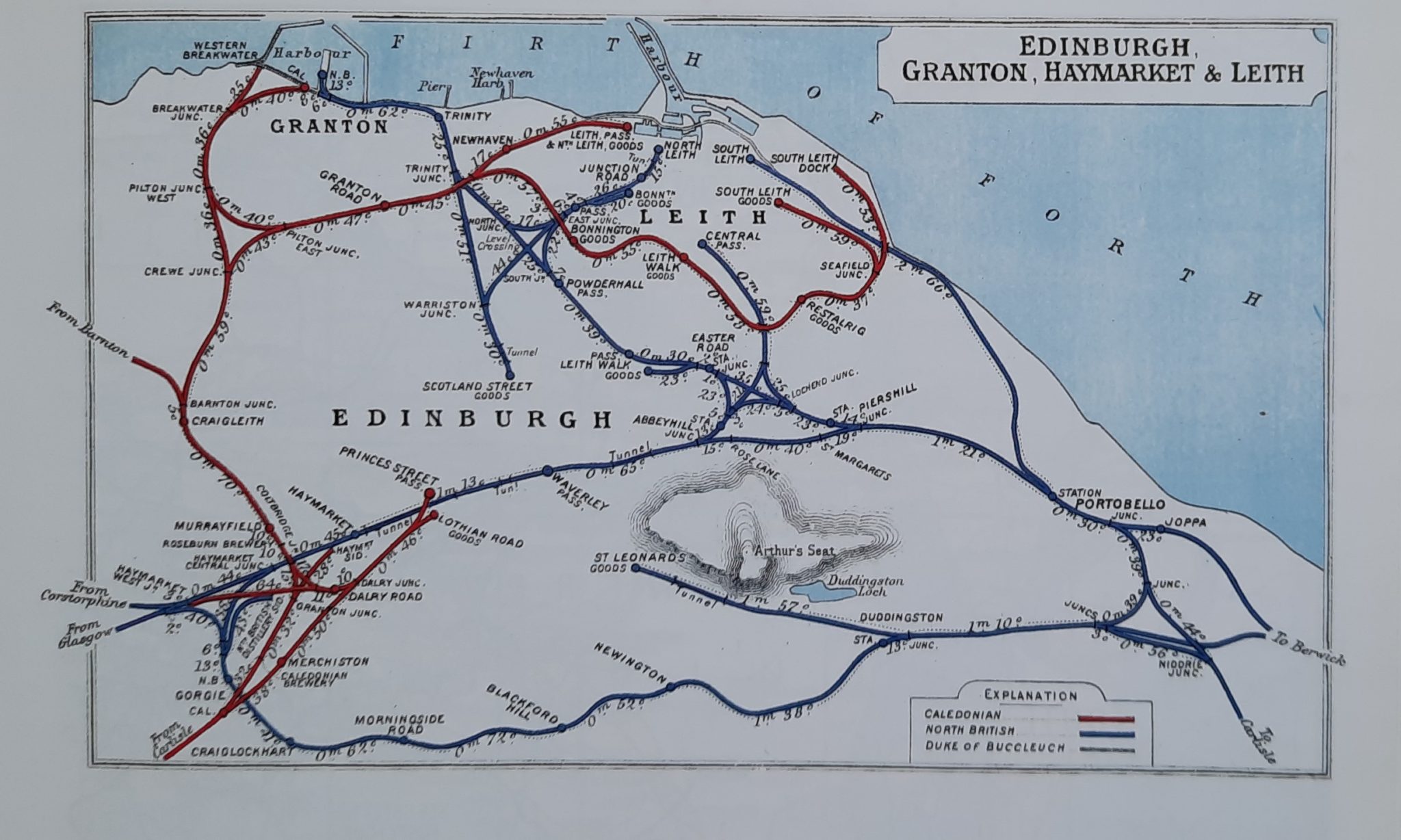 Edinburgh Tram Works Unearths Granton Line Tunnel – Capital Rail Action ...